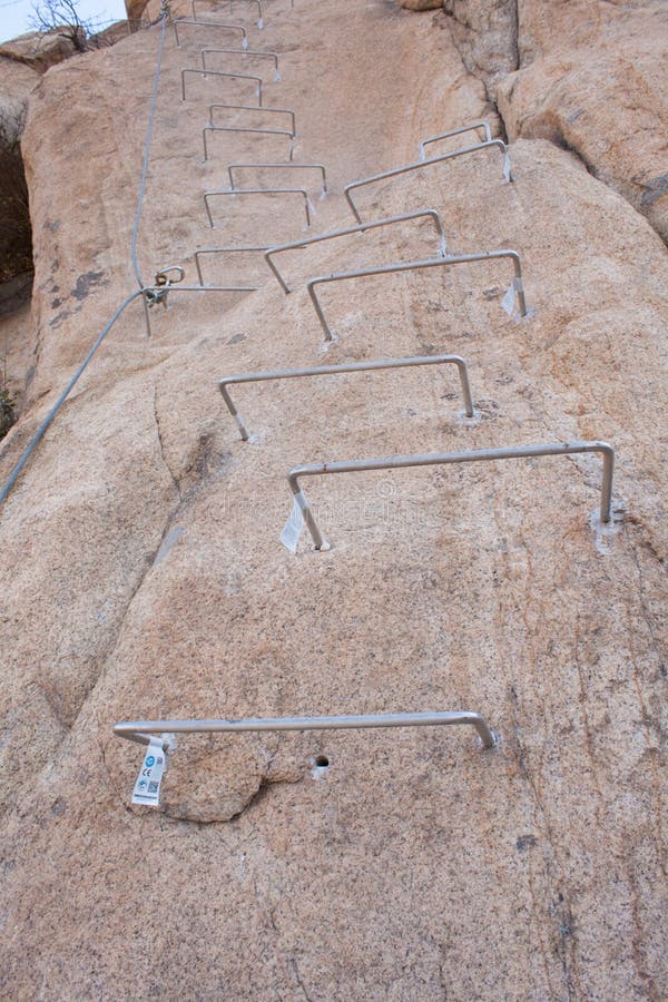 Climbing ladder stock photo. Image of climbing, brown - 43512316