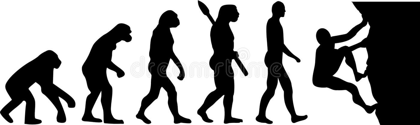 Evolution Climber Stock Illustrations – 25 Evolution Climber Stock ...