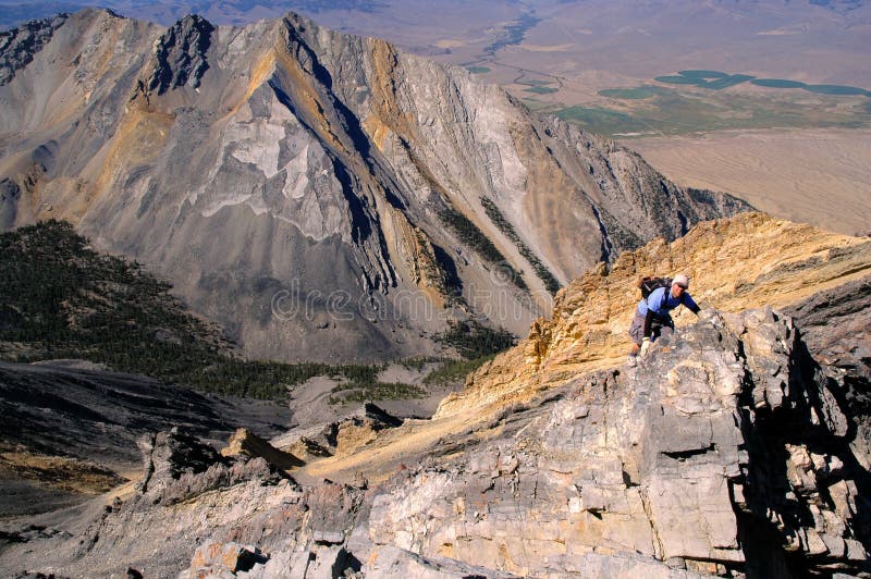Climbing Rocky Ridge Picture. Image: 3180563