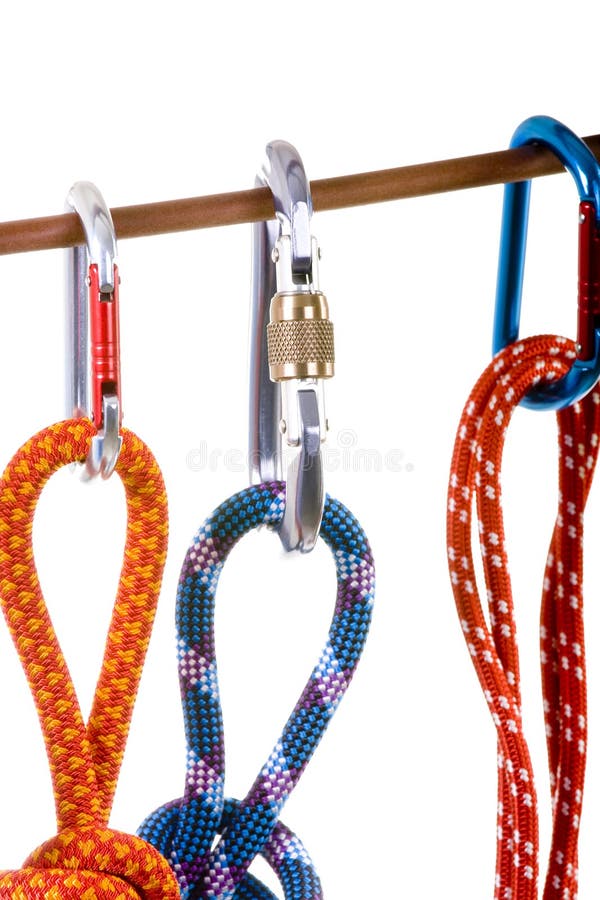 Climbing rope stock photo. Image of mountain, outdoors - 13127486