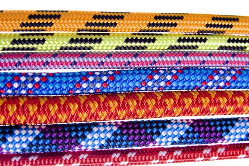Climbing rope stock photo. Image of karabiner, rope, recreation - 9033246
