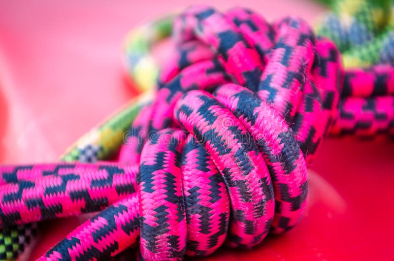 Climbing rope stock image. Image of mountain, climbing - 71120577