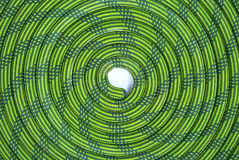 Climbing Rope in spiral stock image. Image of device - 22202913