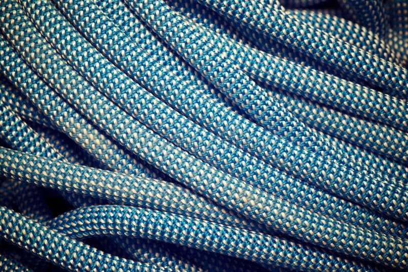 Climbing rope view stock image. Image of alpinism, nylon - 230896055