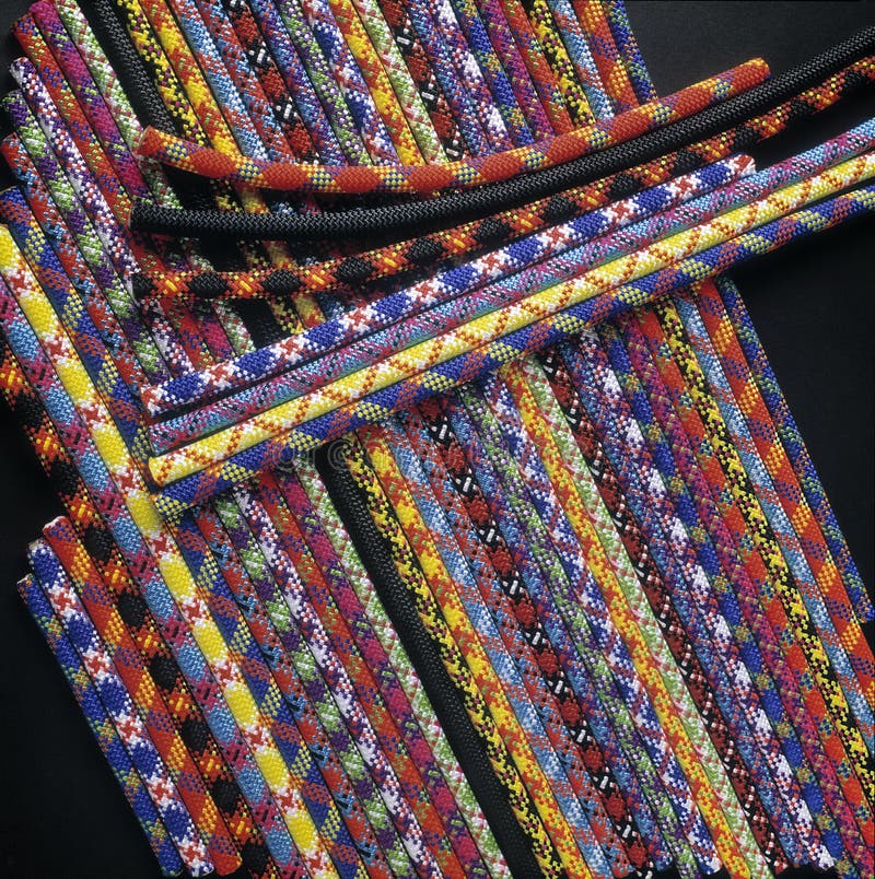 Climbing Ropes on a Playground Stock Image - Image of education ...