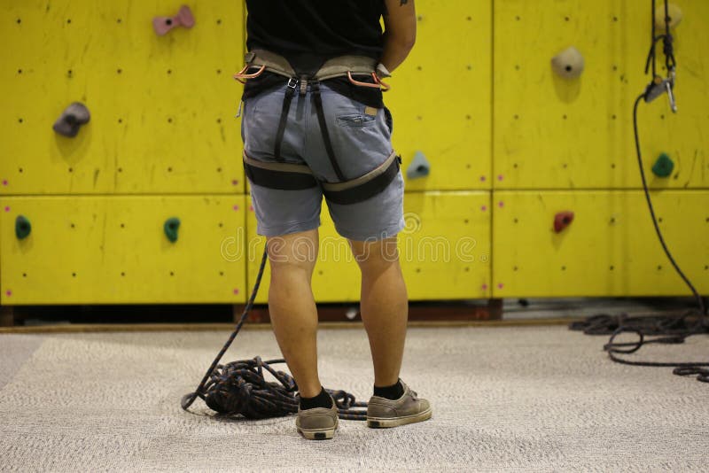 Climbing simulator stock photo. Image of outdoors, leisure - 69708258