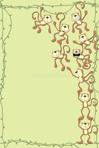 Climbing Teamwork Monkeys Stock Illustrations – 47 Climbing Teamwork ...