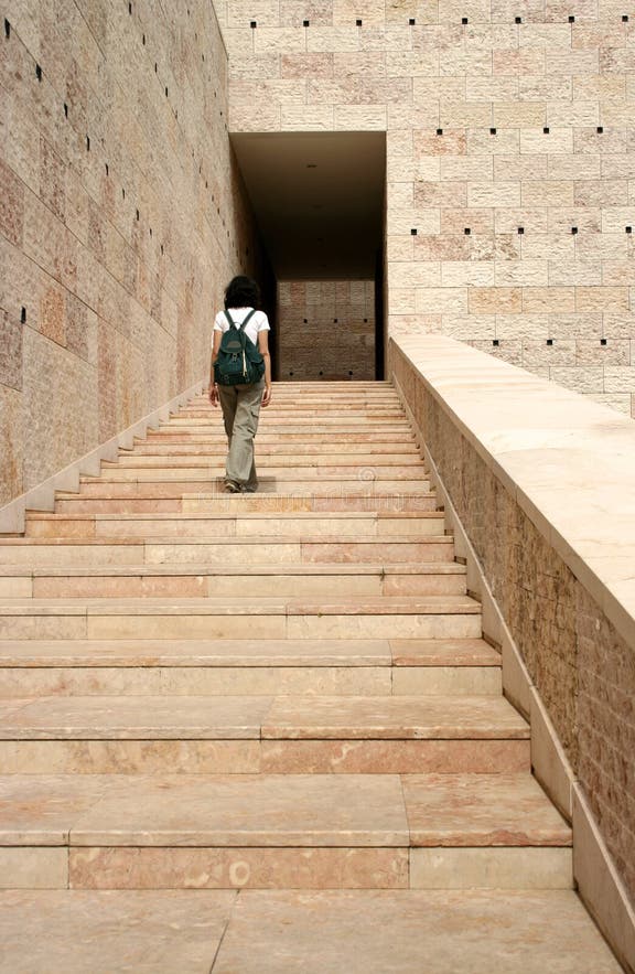 Climbing up stairs stock photo. Image of runway, success - 3801596