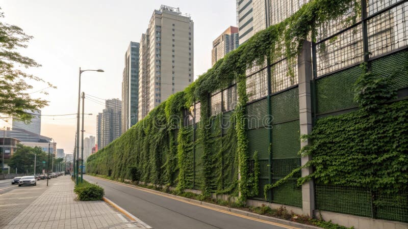 Climbing Vines Wrap Around Structures Creating Natural Privacy Screens ...