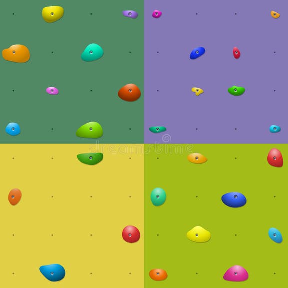 Rock Climbing Wall Pattern Stock Illustrations – 572 Rock Climbing Wall ...