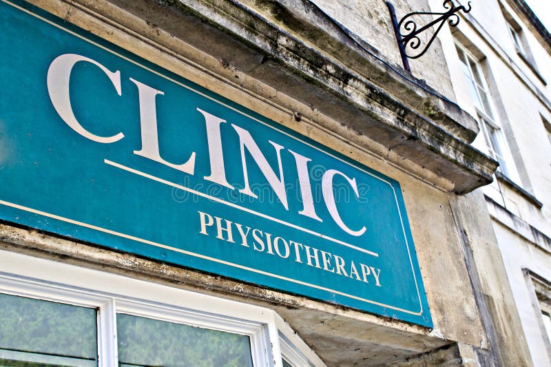 Clinic sign stock image. Image of clinic, business, complimentary ...