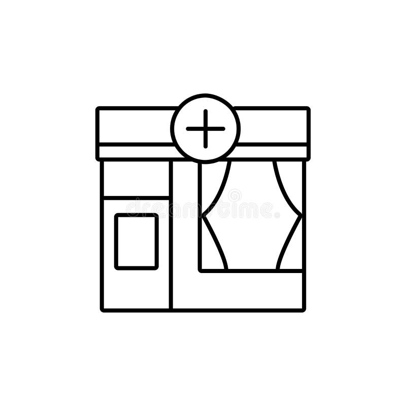 Clinic, Veterinary Icon. Simple Line, Outline Vector Elements of ...