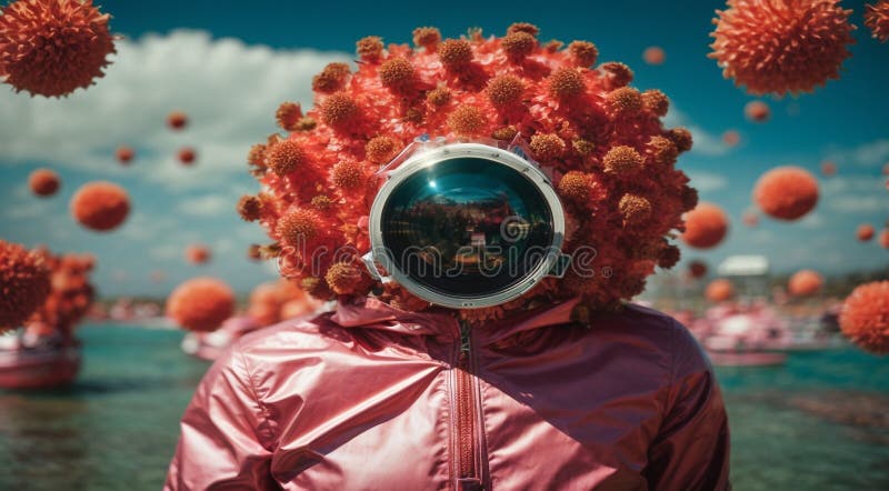 Clinic Virus Under the Microscope, Virus Wallpaper, Covid Virus Under ...