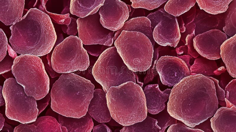 Clinical Examination of Skin Tissue Under a Microscope Stock Image ...