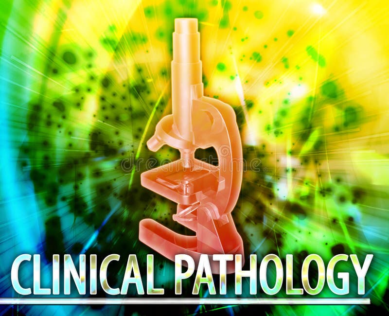 Clinical Pathology Abstract Concept Digital Illustration Stock ...