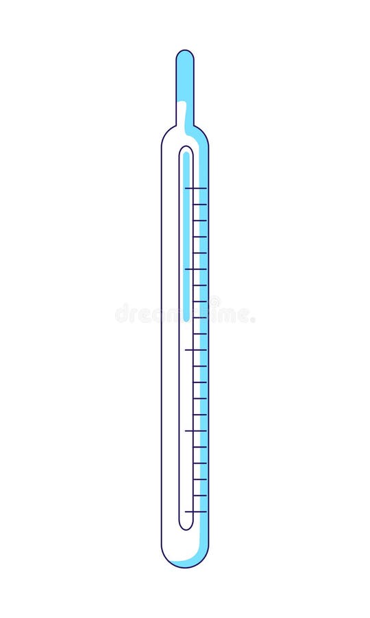 Labeled Clinical Thermometer