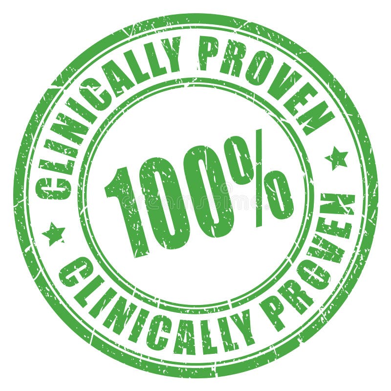 Clinically proven icon stock vector. Illustration of certified - 54808243