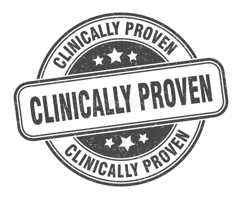 Clinically Proven Stamp. Clinically Proven Round Grunge Sign Stock ...