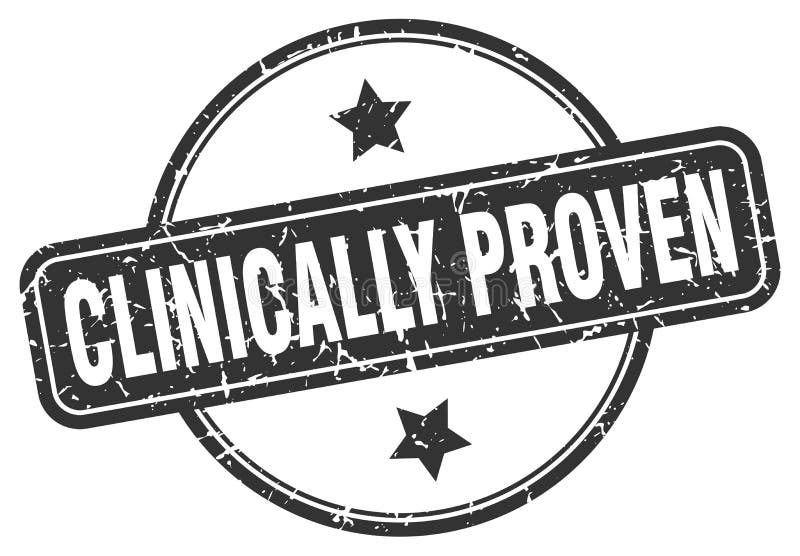 Clinically Proven Stamp. Clinically Proven Round Grunge Sign Stock ...