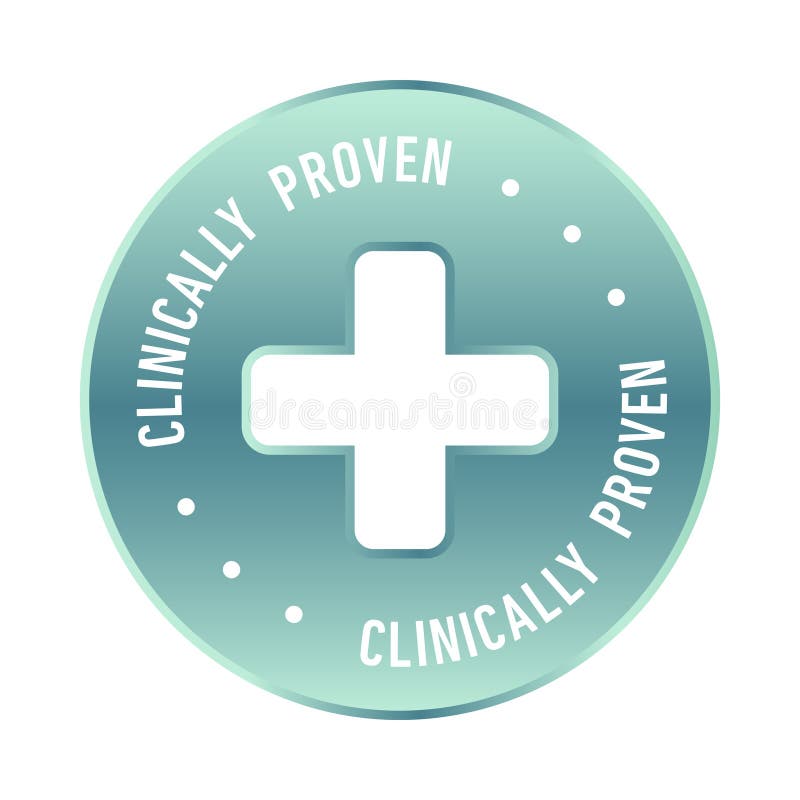 Clinically Tested, Approved, Vector Badge Stock Vector - Illustration ...