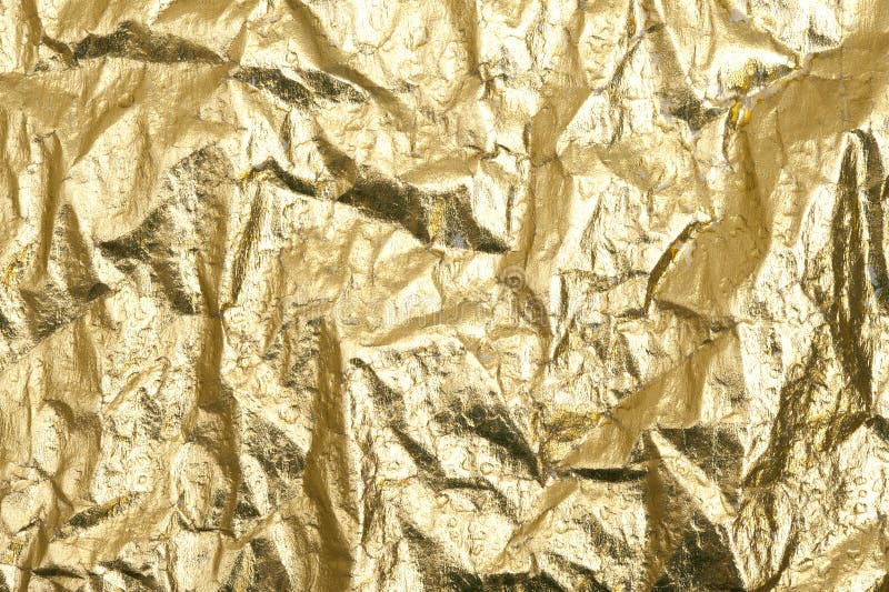 Clinquant d'or photo stock. Image du métallique, ambre - 17459764