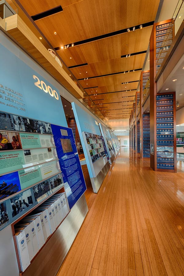 Clinton Presidential Library Editorial Stock Photo - Image of ...