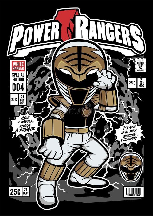Power rangers stock illustration. Illustration of text - 324265493