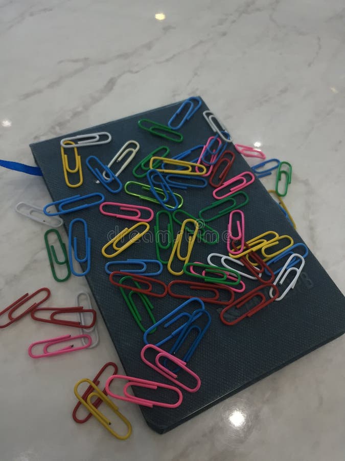 Clip on the Book stock image. Image of files, papper - 227127463