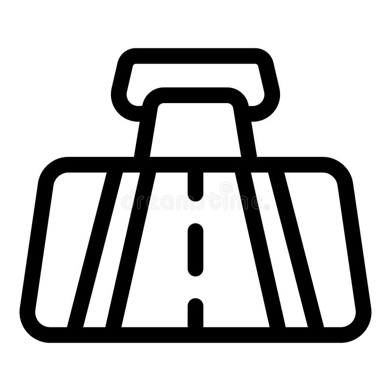 Clip Holding Road Representing Business Strategy Concept Stock Vector ...