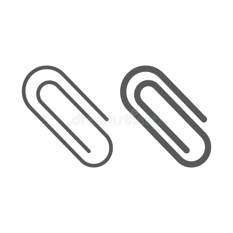 Paperclip Sign Stock Illustrations – 4,677 Paperclip Sign Stock ...