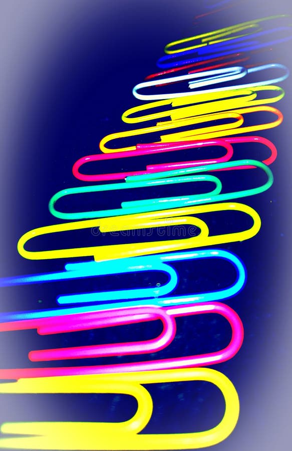 Clip me colorful stock image. Image of colorful, neon - 148904595