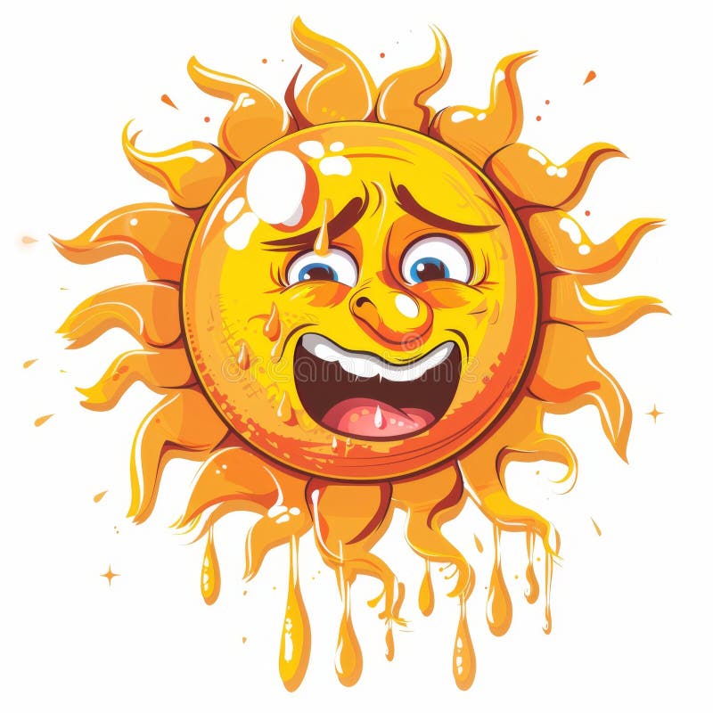 Hot Sweaty Face Stock Illustrations – 90 Hot Sweaty Face Stock ...