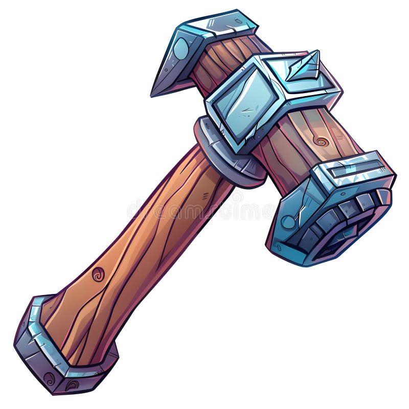 Clipart Picture of a Hammer Stock Illustration - Illustration of space ...