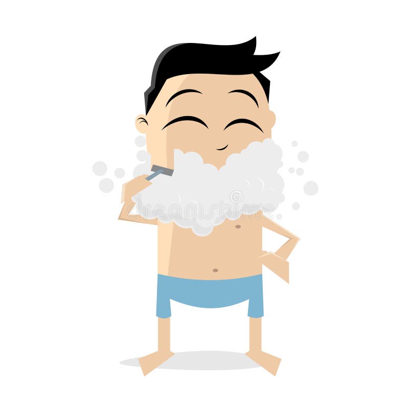 Asian Man Shaving Stock Illustrations – 35 Asian Man Shaving Stock ...