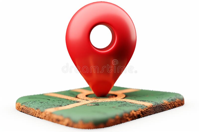 Clipart Spatial Exploration with 3D Location Marker Geolocation ...