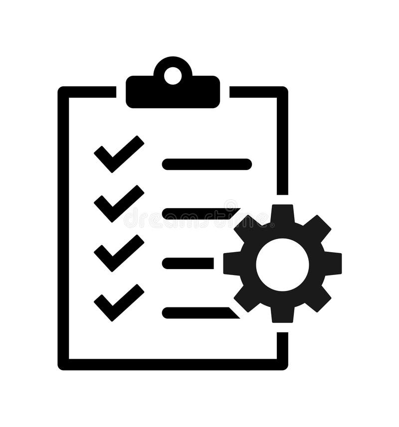 Setting gear icon stock vector. Illustration of background - 133386101