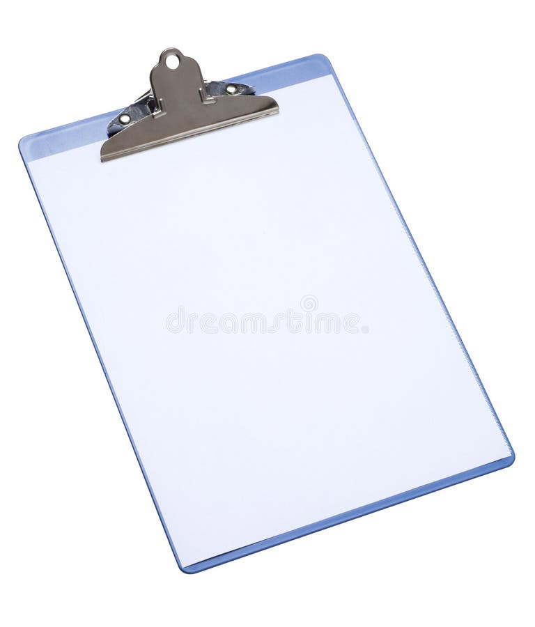 Clipboard stock image. Image of clipboard, isolated, office - 675975