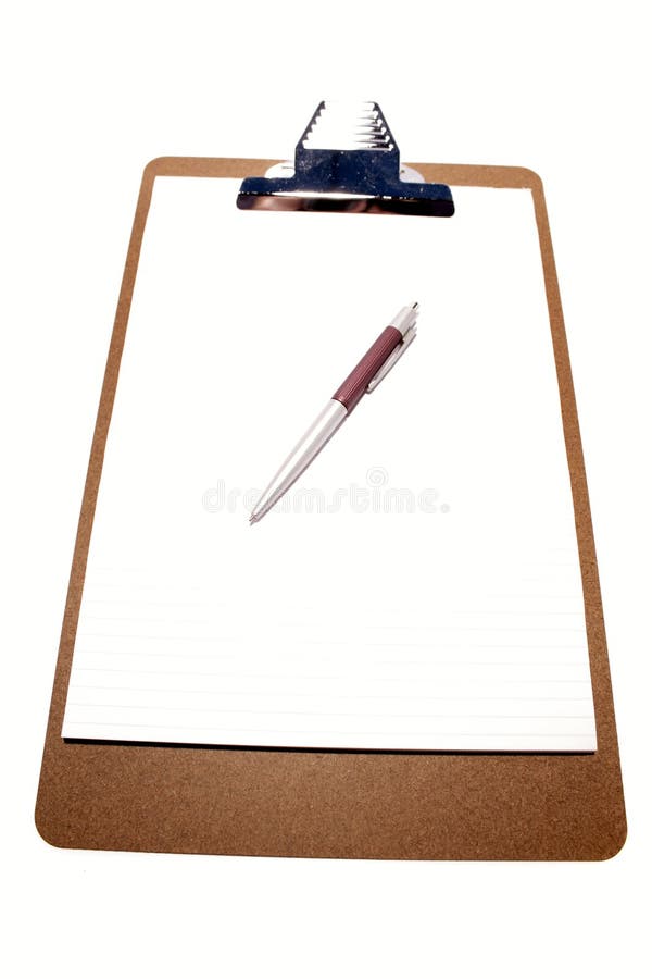 Clipboard stock photo. Image of paper, stationery, communication - 2345634