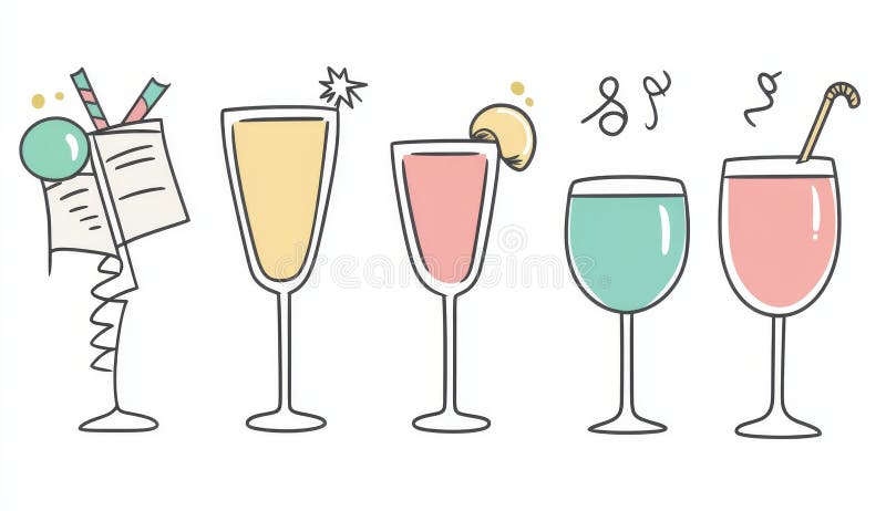 Clipboard with a Checklist, Continuous Line Drawing without Background ...