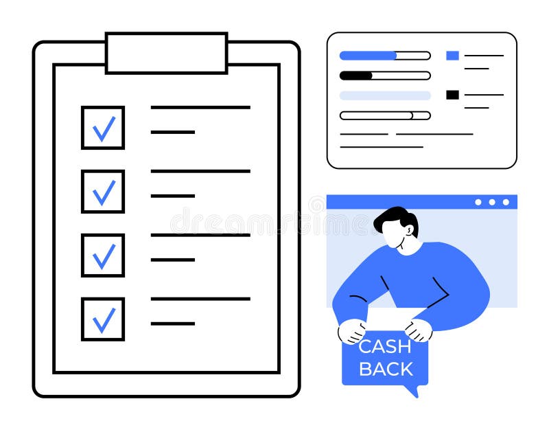 Task Checklist, Analysis, and Cash Back Reward System Stock ...