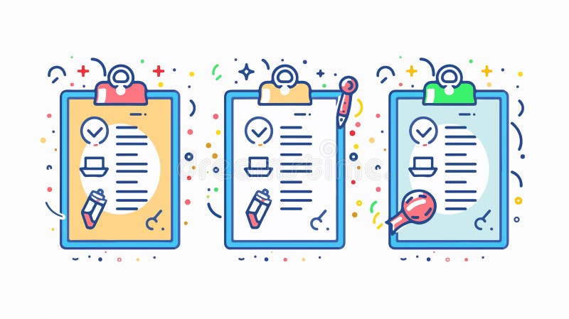 Clipboard with Checklist Icon for Assessment - Professional Business ...