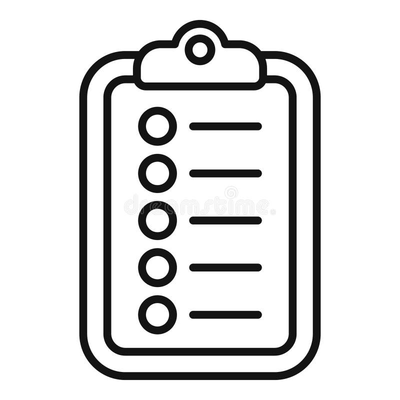 Clipboard with Checklist Icon Showing Check Marks Representing ... Clipboard with Checklist Icon Showing Check Marks Representing ...