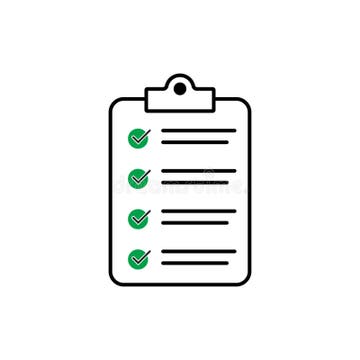 Clipboard Check Mark Icon Stock Illustrations – 29,985 Clipboard Check ...