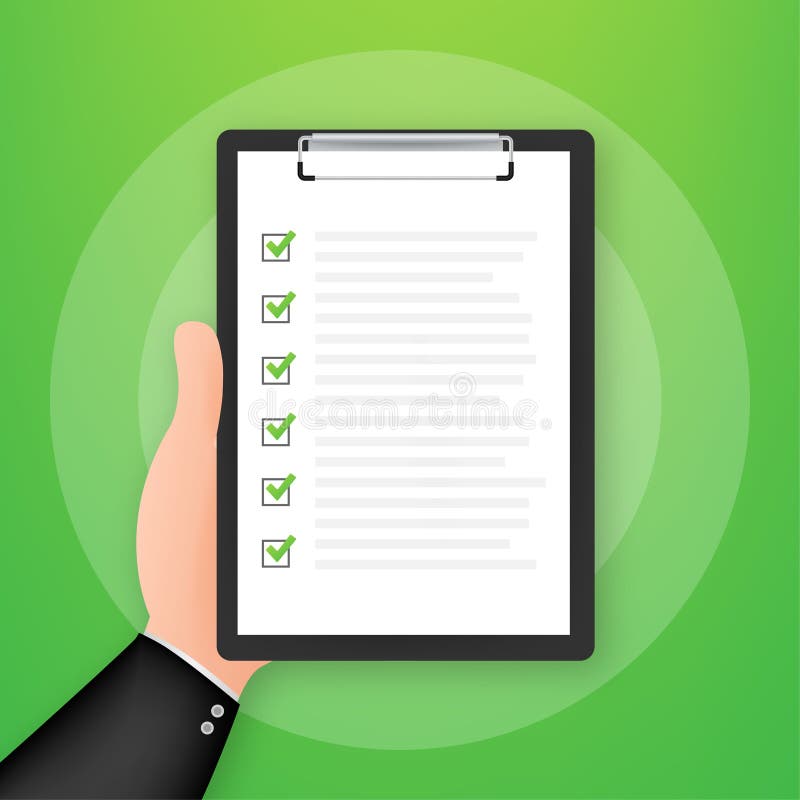 Clipboard with Checklist Icon. Clipboard with Checklist Icon for Web ...