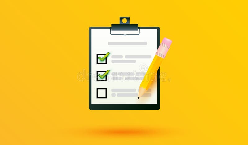 Test Form Icon, Vector Illustration Stock Vector - Illustration of ...