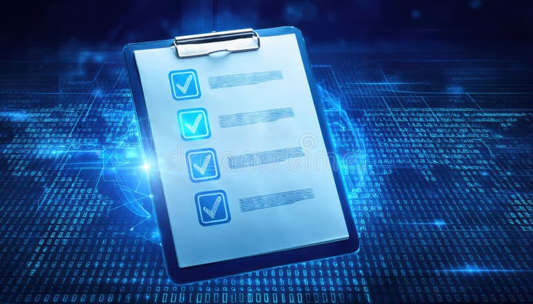 Clipboard with Checklist Representing Organization and Task Management ...