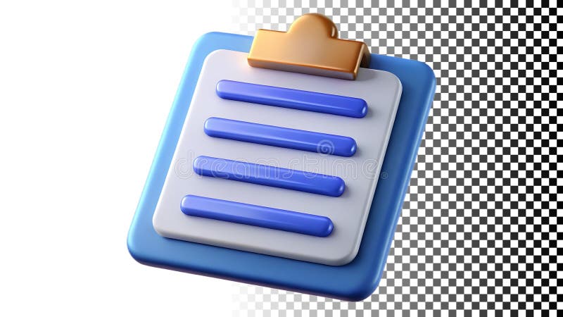 Clipboard Document Checklist, Task List Note, Office Organization ...