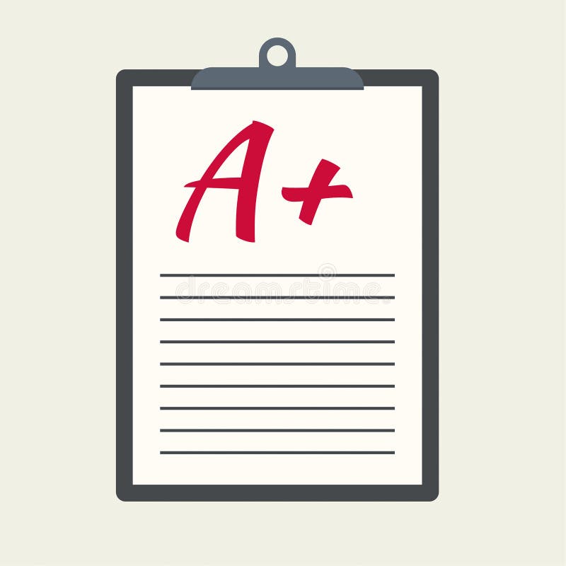 Exam Papers with Qualification Stamps -EPS Vector- Stock Vector ...