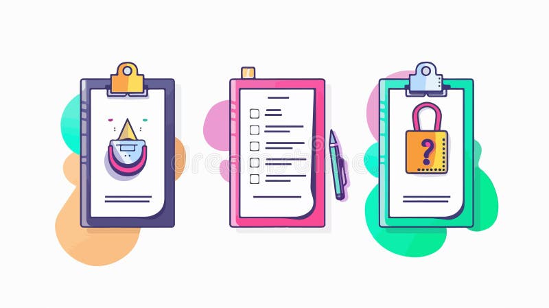 Efficient Action Plan Clipboard Icon for Professional Work Environment ...