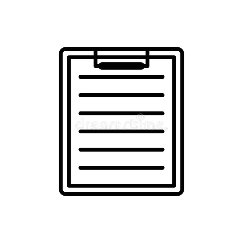 Clipboard Icon Representing Note-taking, Organization, or Management ...
